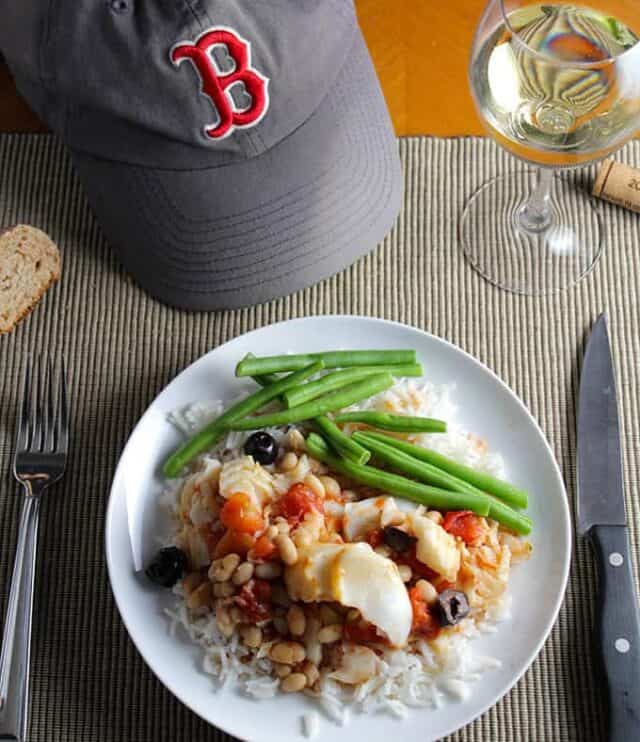 New England Beans and Cod #SundaySupper - Cooking Chat