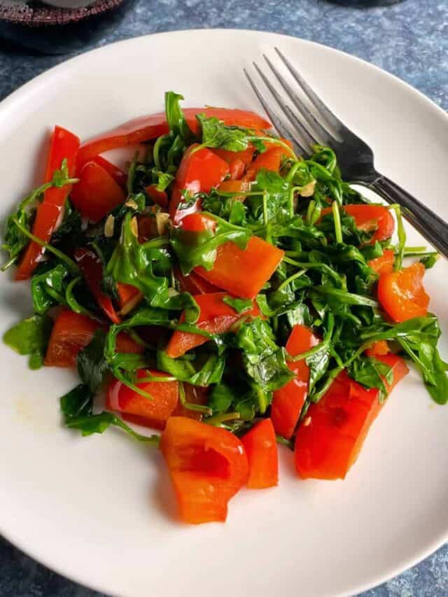 Easy Sautéed Arugula - Cooking Chat