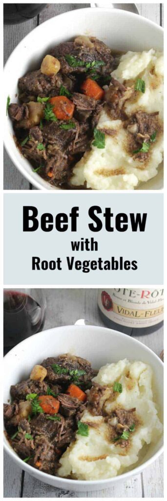 Oven Braised Beef Stew with Root Vegetables - Cooking Chat