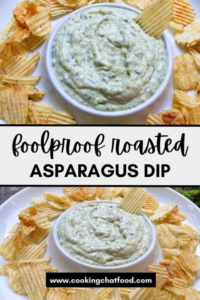 Roasted Asparagus Dip - Cooking Chat