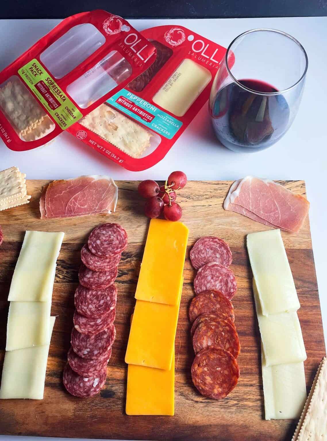 Easy Salami and Cheese Board with Wine Pairings - Cooking Chat