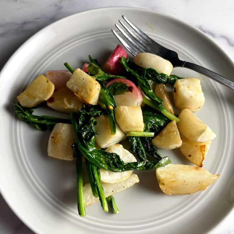 Roasted Hakurei Turnips - Cooking Chat